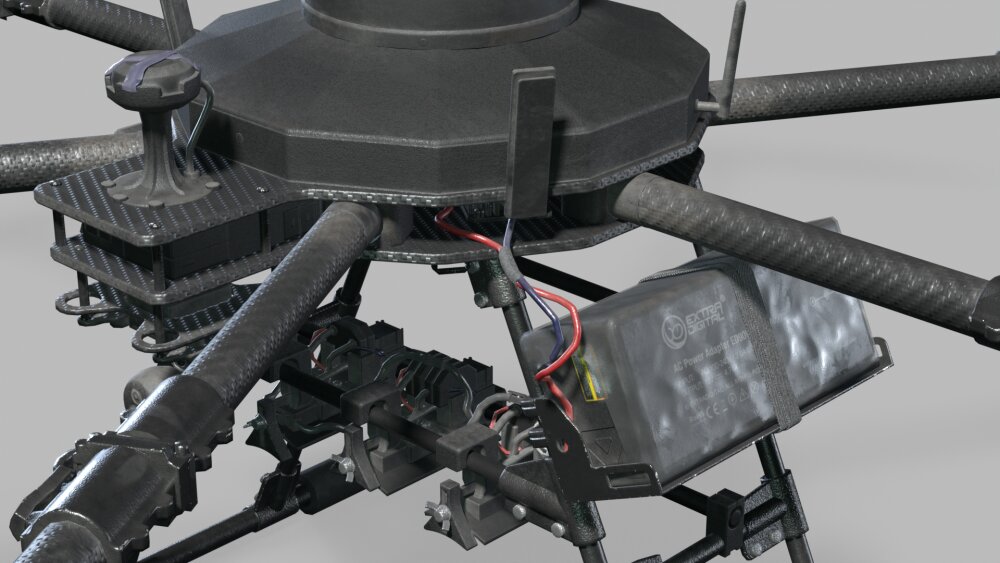 Ukrainian Drone Vampire Spp 3D model - Download UAV on 3DModels.org