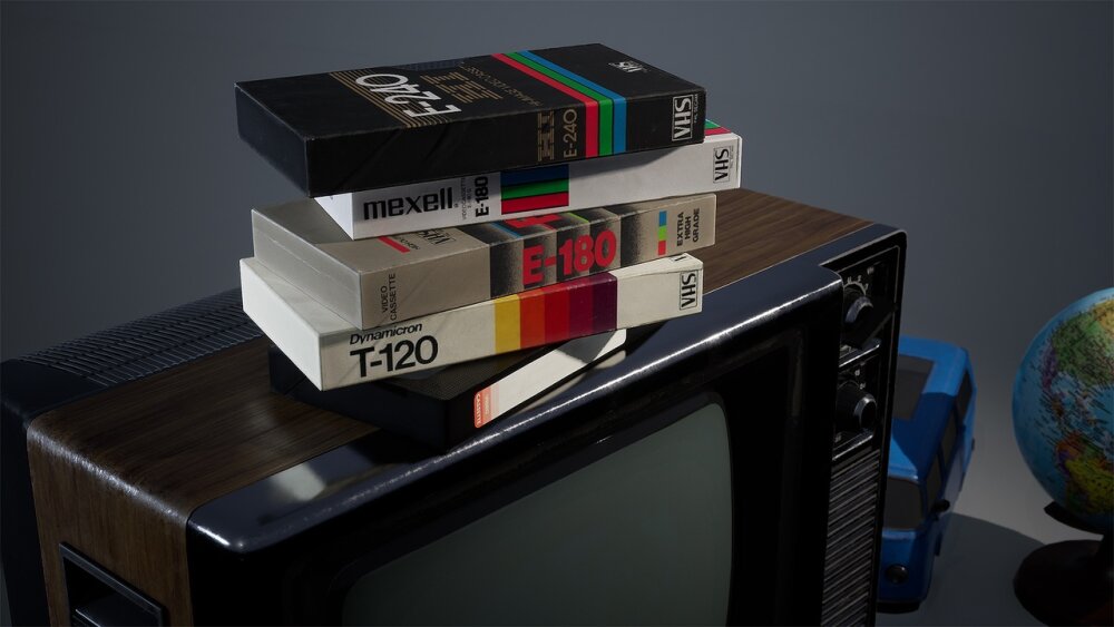 Retro Gadgets 80s Props Vol.02 3D model - Download Electronic ...