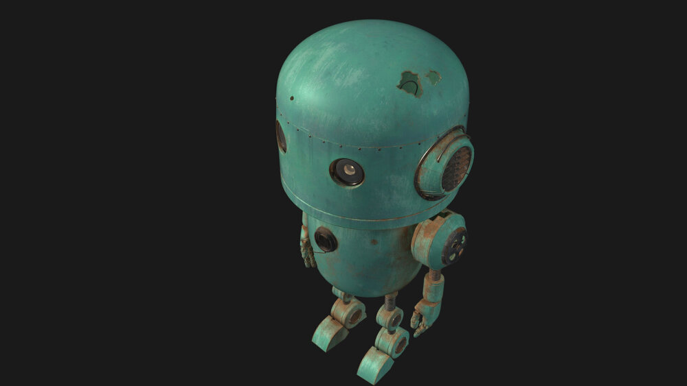Vintage Robot No.11 3D model - Download Robots on 3DModels.org