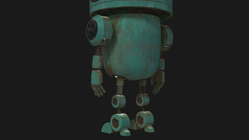 Vintage Robot No.11 3D model - Download Robots on 3DModels.org
