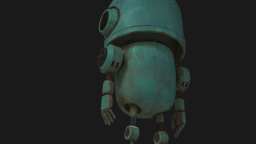 Vintage Robot No.11 3D model - Download Robots on 3DModels.org