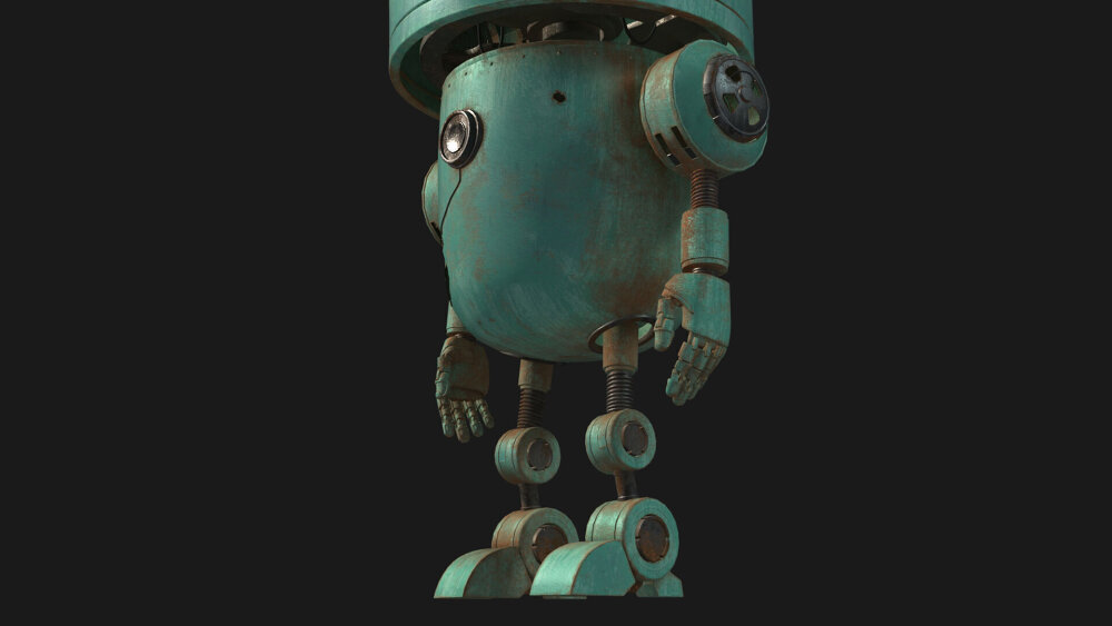 Robot Vintage No.11 Modelo 3D - Descargar Robots on 3DModels.org