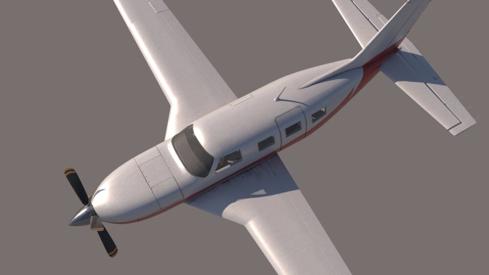 Small Private Plane 3D model - Download Light Aircraft on 3DModels.org