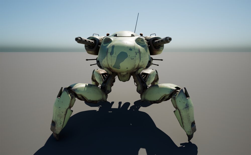 Futuristic War Robot 3D model - Download Robots on 3DModels.org