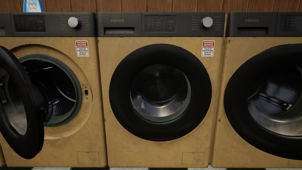 Laundromat 3D model - Download Commercial Spaces on 3DModels.org