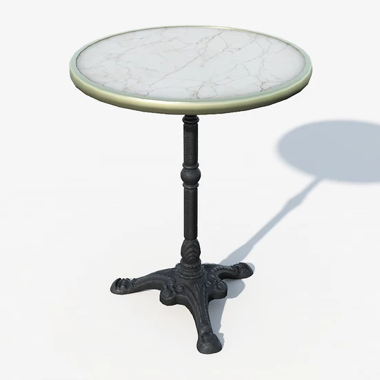 Cafe table 3D Models Download - 3DModels.org