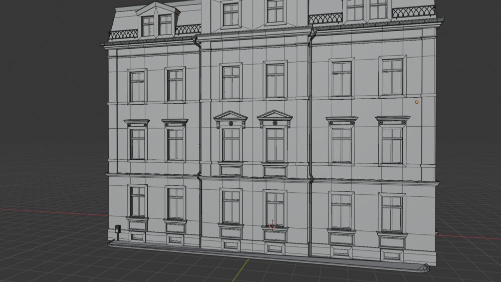 Classic Building 3D model - Download Buildings on 3DModels.org