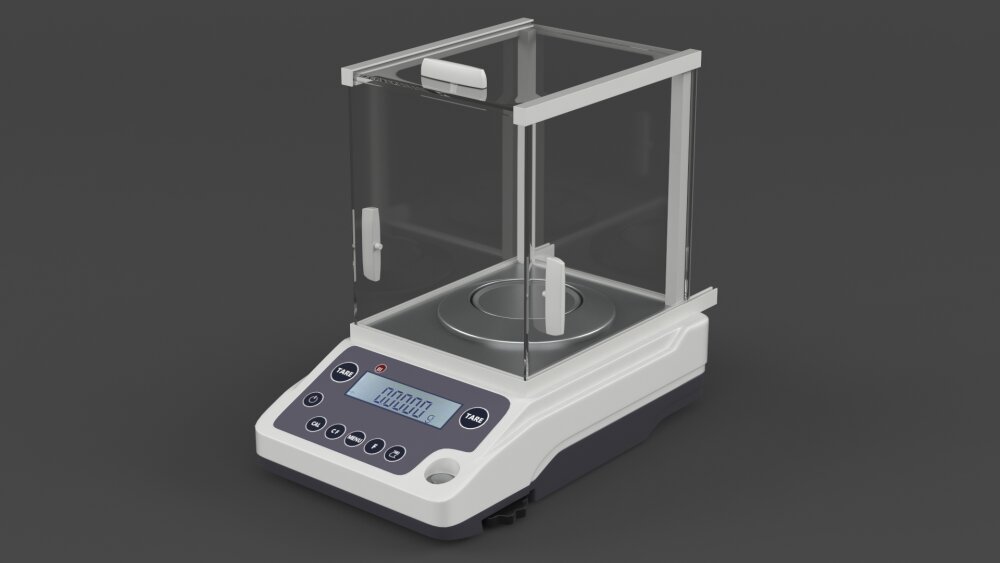 Analytical Balance 3D model - Download Tools on 3DModels.org
