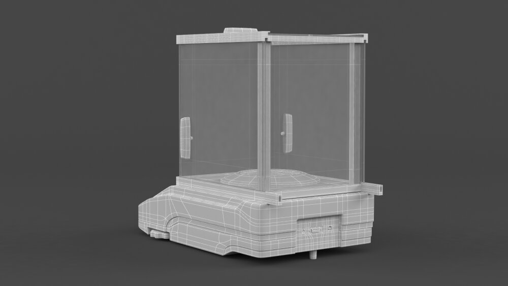 Analytical Balance 3D model - Download Tools on 3DModels.org