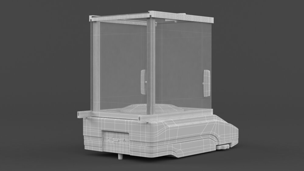 Analytical Balance 3D model - Download Tools on 3DModels.org