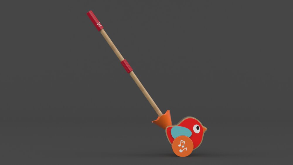 Baby Walking Bird Toy 3D model - Download Toys on 3DModels.org