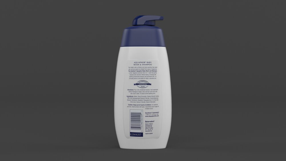 Baby Wash and Shampoo 3D modeli - İndir Sağlık ve Güzellik üzerinde ...
