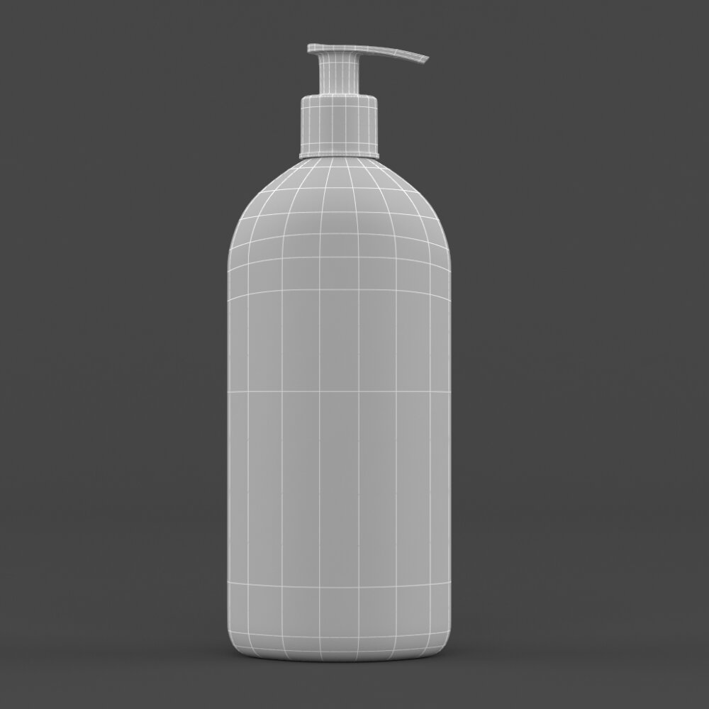 Gold Bond Body Lotion 3D model - Download Health and Beauty on 3DModels.org