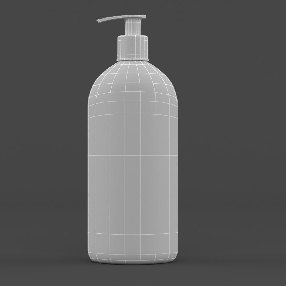 Gold Bond Body Lotion 3D model - Download Health and Beauty on 3DModels.org