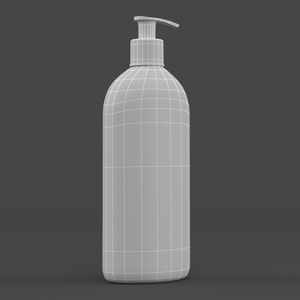 Gold Bond Body Lotion 3D model - Download Health and Beauty on 3DModels.org