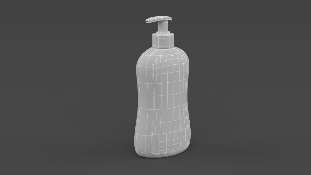 Cetaphil Baby Lotion and Body Wash Bottles 3D model - Download Health ...