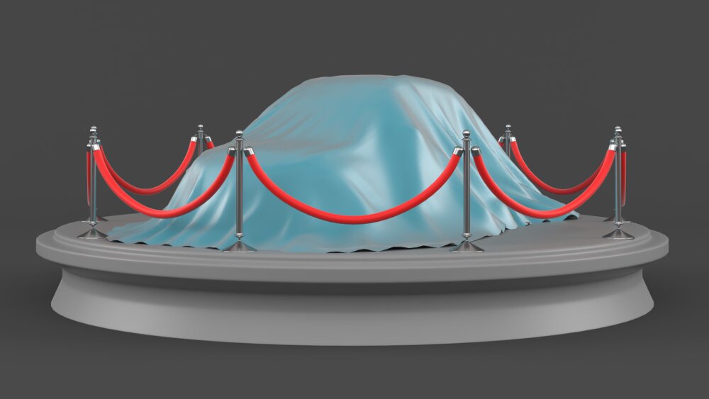 Car Cover on Presentation 3D model - Download Vehicle equipment on ...