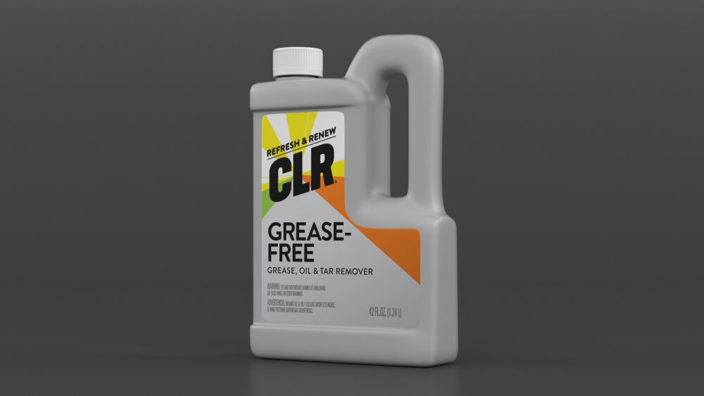 CLR Grease-Free Cleaner Plastic Container 3D model - Download Vehicle ...