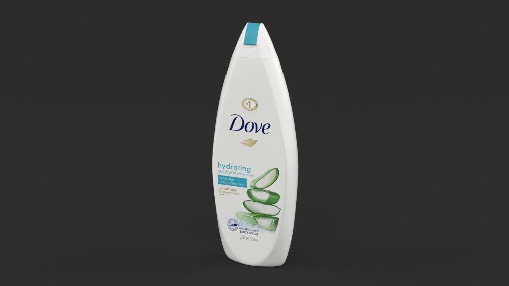 Set de Botellas de Gel de Ducha Dove Modelo 3D - Descargar Salud y ...
