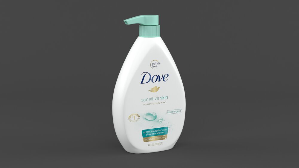 Duo de Gel de Ducha Dove Modelo 3D - Descargar Salud y Belleza on ...