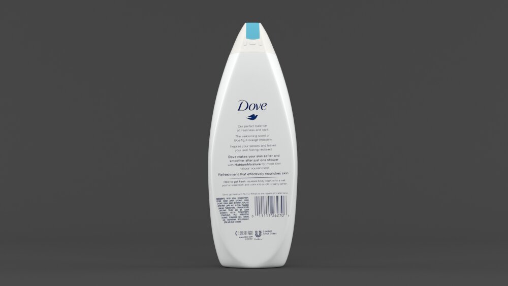 Duo de Gel de Ducha Dove Modelo 3D - Descargar Salud y Belleza on ...