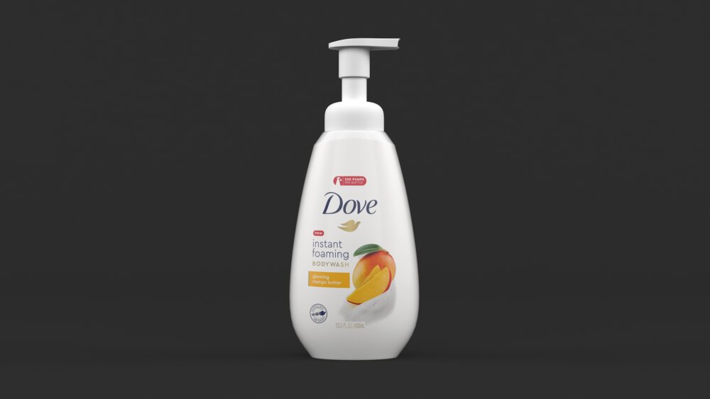 Dove Hair Care Bottles Collection 3D model - Download Health and Beauty ...