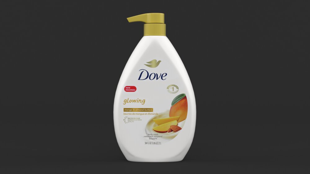 Dove Hair Care Bottles Collection 3D model - Download Health and Beauty ...