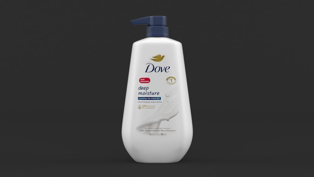 Dove Hair Care Bottles Collection 3D model - Download Health and Beauty ...