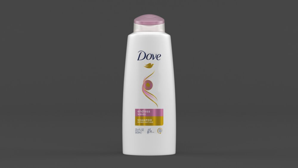 Botellas de Champú Dove Modelo 3D - Descargar Salud y Belleza on ...