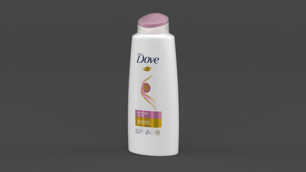 Botellas de Champú Dove Modelo 3D - Descargar Salud y Belleza on ...