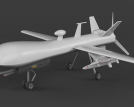 Bober Drone UAV 3D model - Download UAV on 3DModels.org