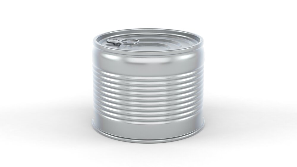 Collection of Metallic Tin Cans 3D model - Download Bottles, Cans on ...