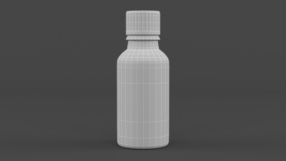 Organic Essential Oil Collection 3D model - Download Health and Beauty ...