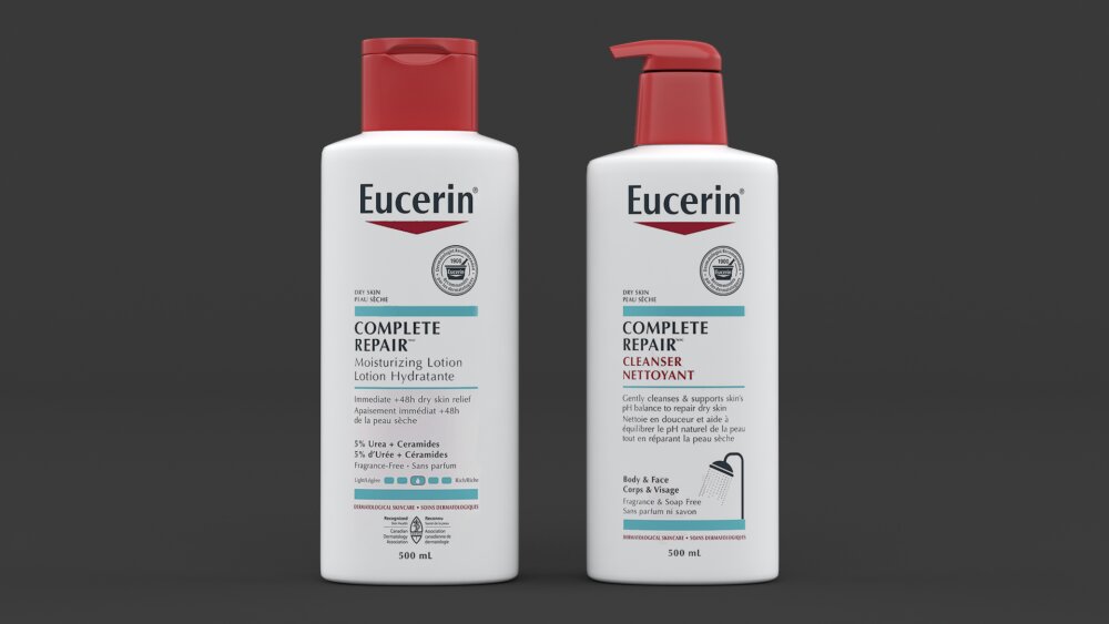 Eucerin Moisturizing Lotion 3D model - Download Health and Beauty on ...