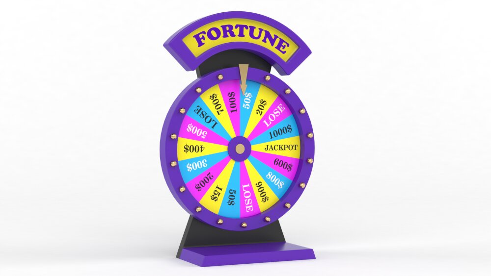 Colorful Fortune Wheel 3D model - Download Hobbies on 3DModels.org