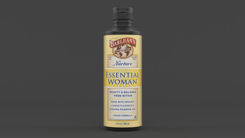 Barleans Flax Oil 3D модель - Скачати Пляшки, консервні банки на ...
