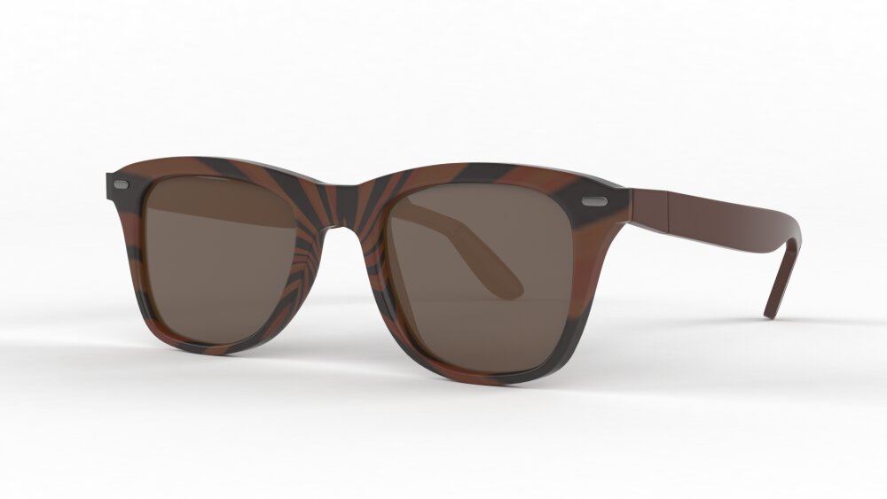 Classic Polarized Sunglasses 3D model - Download Accessories on ...