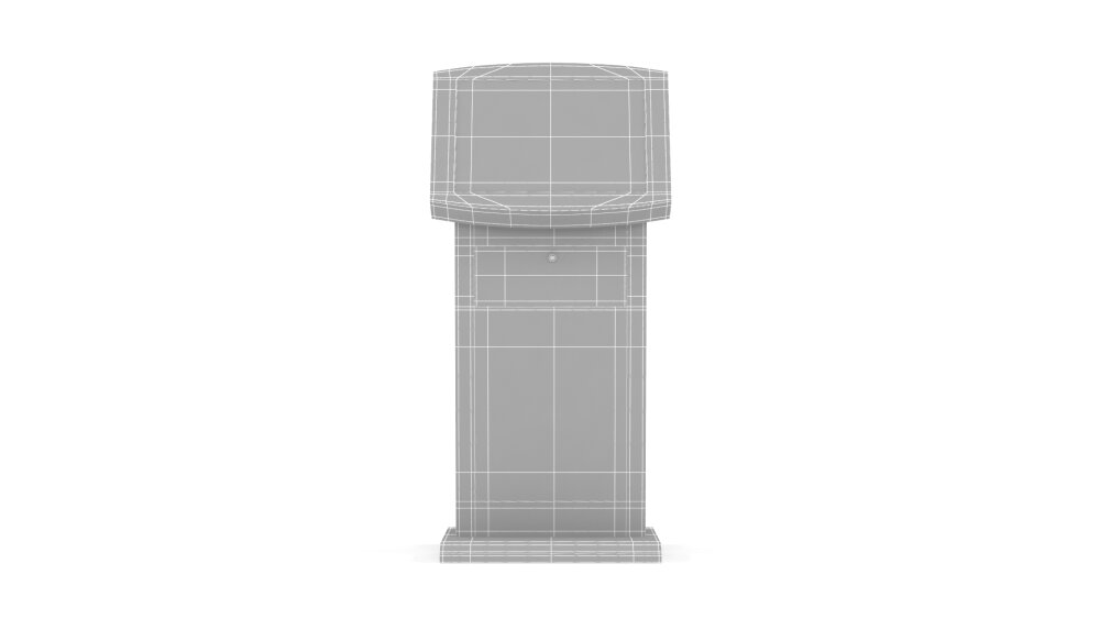 Kiosco Informativo Interactivo con Pantalla Táctil Modelo 3D ...