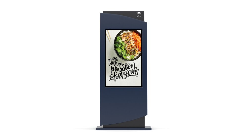 Outdoor Digital Menu Display with Wi-Fi Connectivity 3D model ...