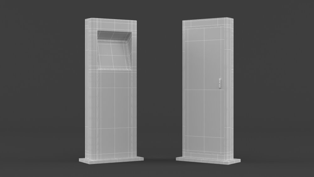 Interactive Touchscreen Information Kiosk with User Interface Display ...