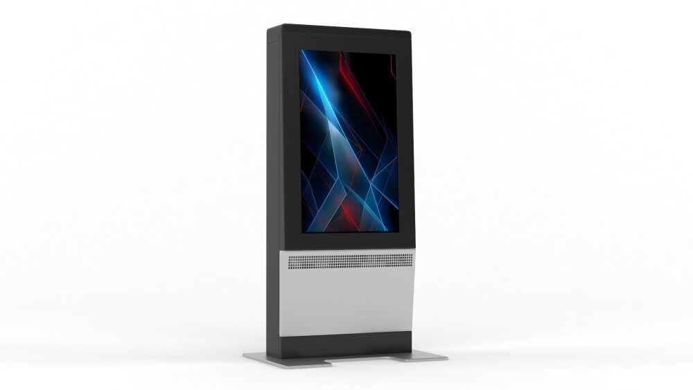 Interactive Digital Kiosk with Touchscreen Display 3D model - Download ...