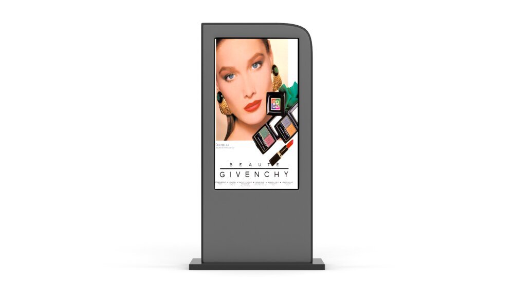 Digital Advertising Display 3D model - Download Street elements on ...