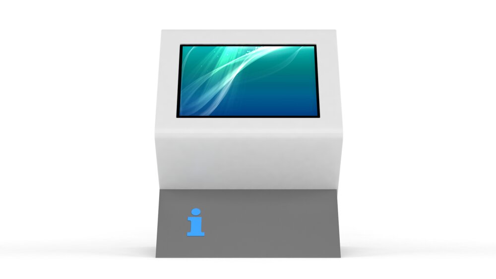 Kiosco Informativo Interactivo con Pantalla Táctil Modelo 3D ...