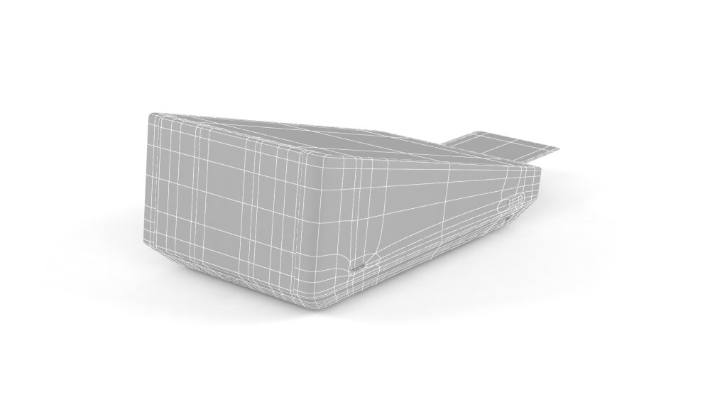 Square Terminal 3D model - Download Electronic Accessories on 3DModels.org