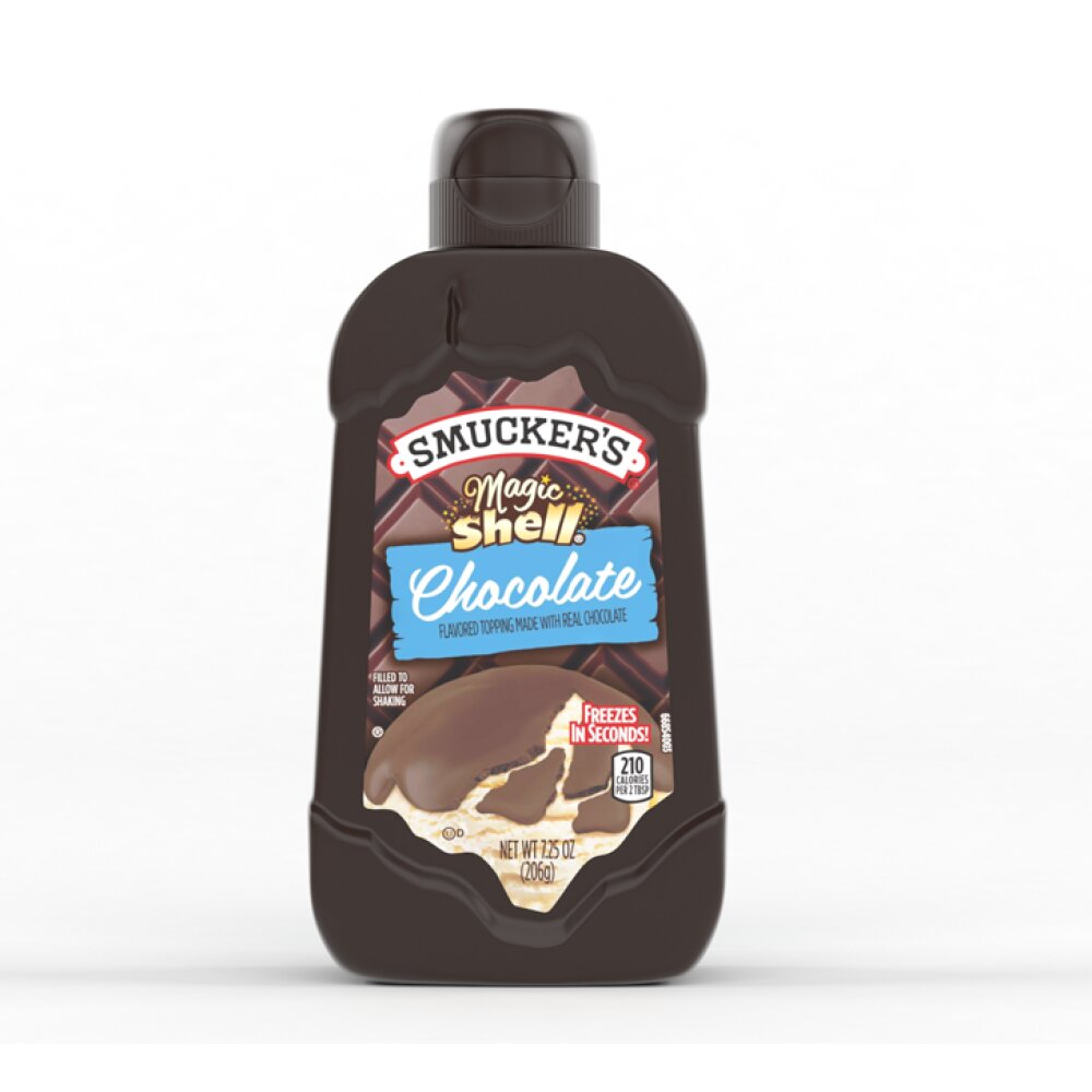 Magic Shell Chocolate Fudge 3D model - Download Bottles, Cans on ...