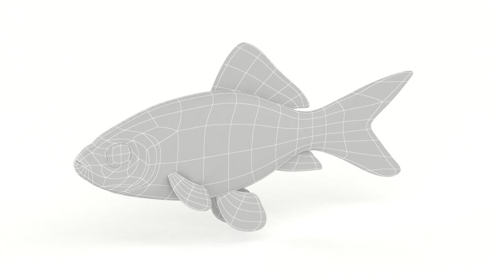 Goldfish Fish 3D model - Download Fish on 3DModels.org