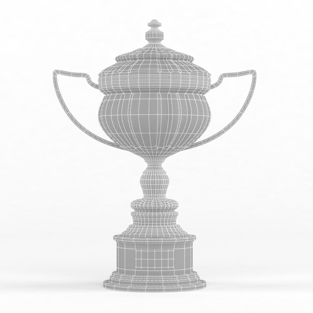Gold Trophy Collection 3D model - Download Trophy on 3DModels.org
