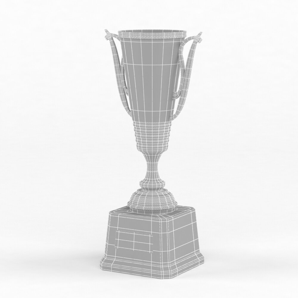Gold Trophy Collection 3D model - Download Trophy on 3DModels.org