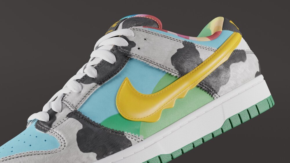 Nike Dunk Sb Chunky Dunky 3D model - Download Shoes on 3DModels.org