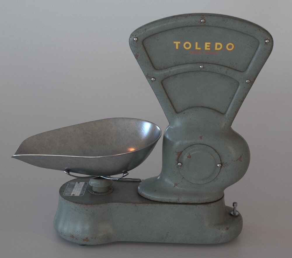 Vintage Scale 3D model - Download Tools on 3DModels.org